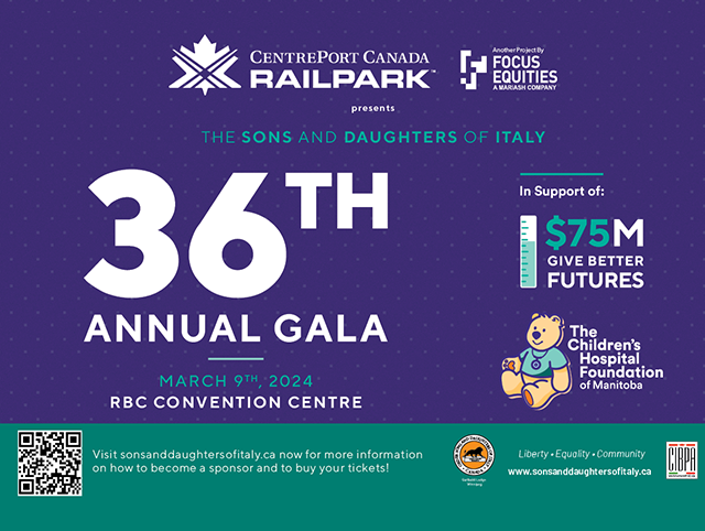 Events - Sons and Daughters of Italy Gala - Children’s Hospital ...